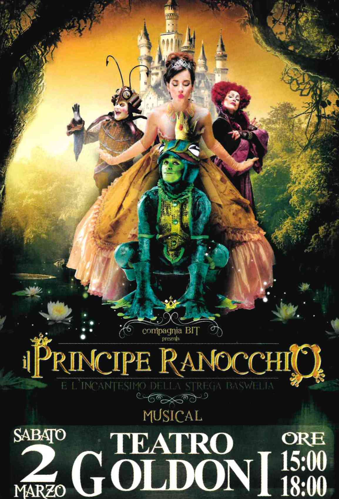 2/3- IL PRINCIPE RANOCCHIO, il musical - Fondazione Teatro Goldoni